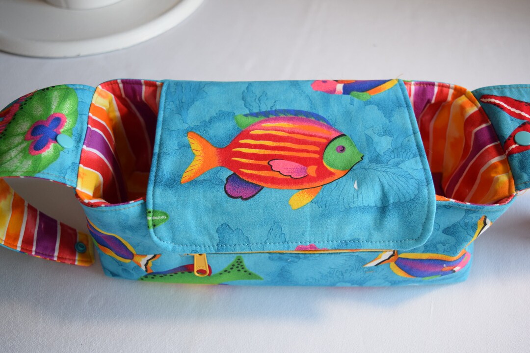 Walker Bag / Pram Caddy, Pram Organizer, Stroller Caddy, Stroller Bag ...