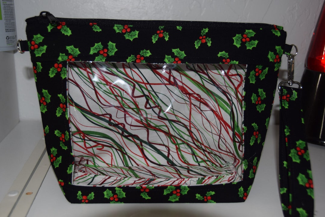 Project Bag, Window Bag, Vinyl Window Bag, Travel Bag, Ditty Bag, Bingo ...