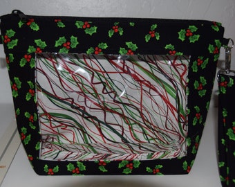 Project Bag, Window Bag, Vinyl Window Bag, Travel Bag, Ditty Bag, Bingo ...