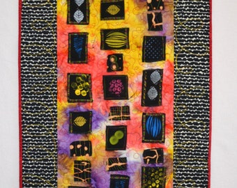 Abstract art quilt | Etsy