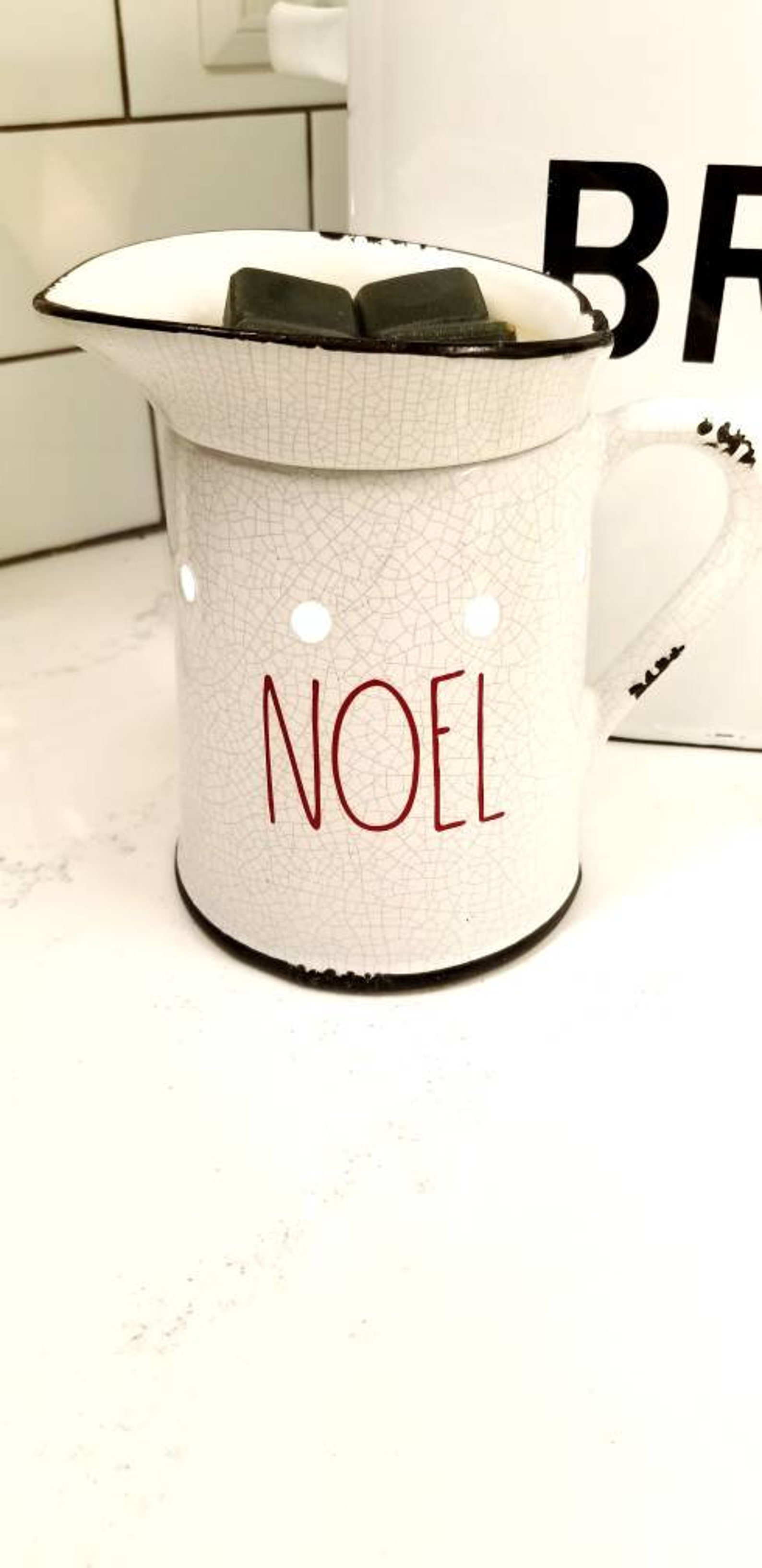 Christmas Themed Rae Dunn Inspired Decals Free Domestic | Etsy