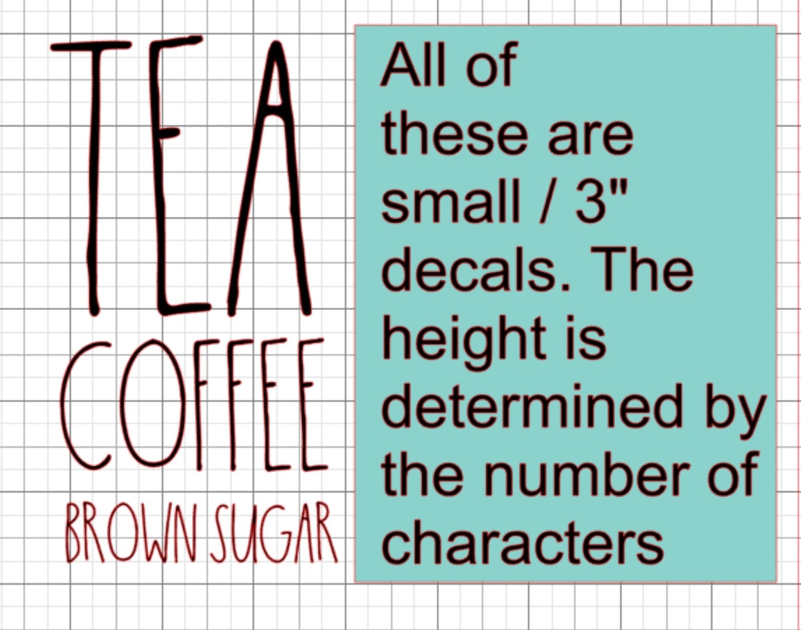 Christmas Themed Rae Dunn Inspired Decals Free Domestic - Etsy