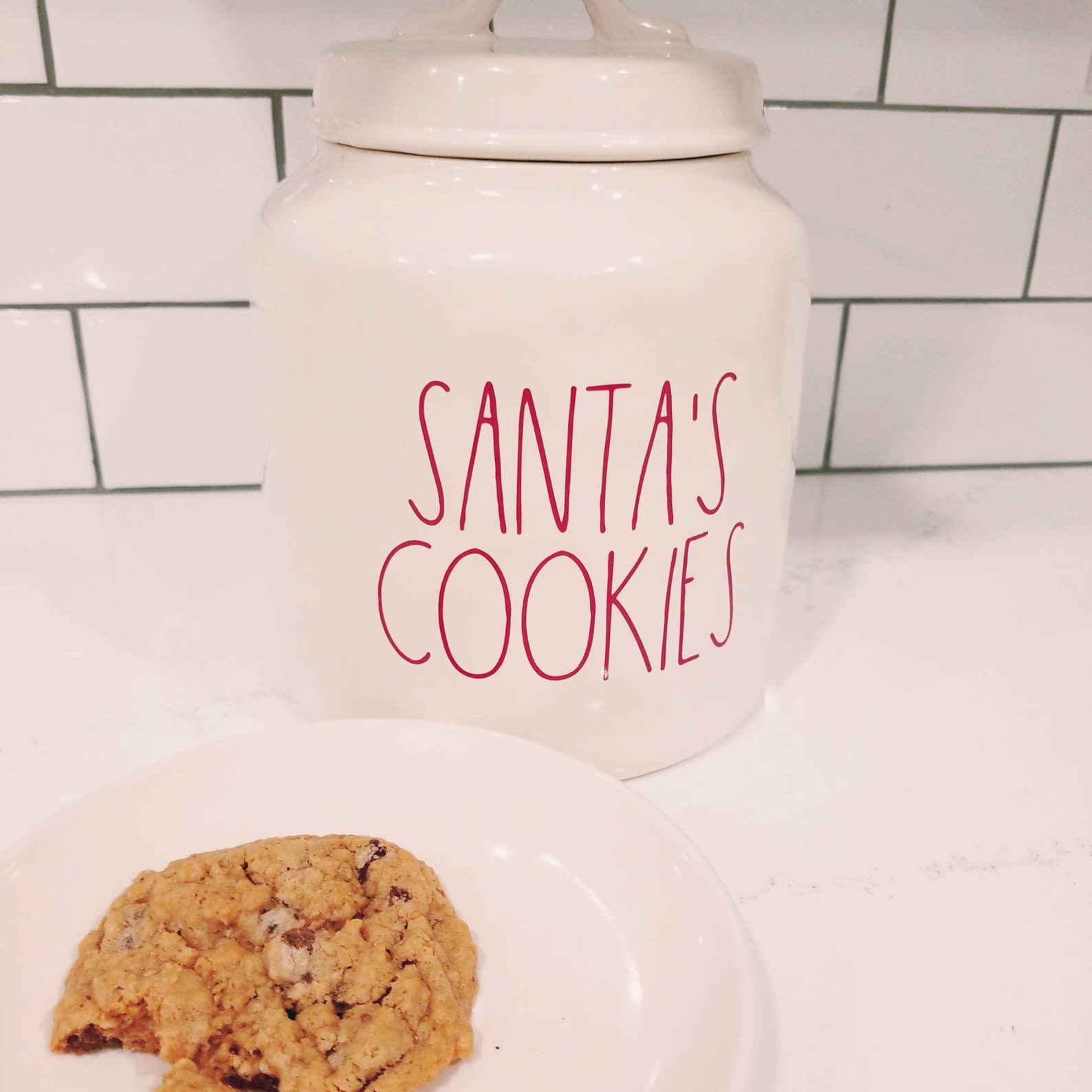 Christmas Themed Rae Dunn Inspired Decals Free Domestic - Etsy