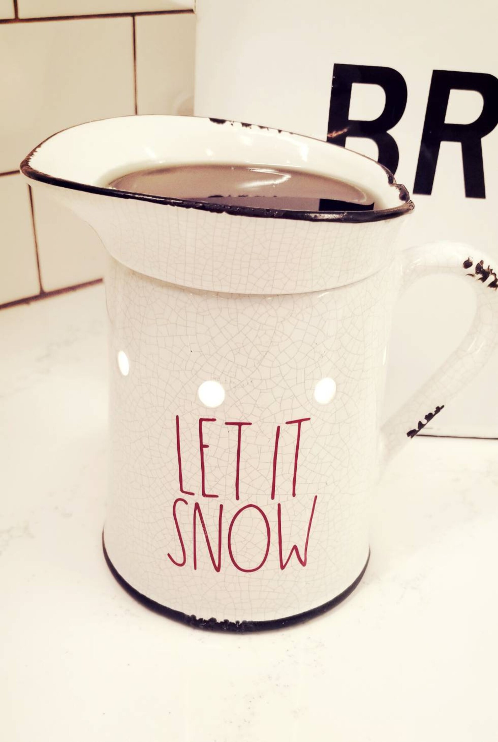 Christmas Themed Rae Dunn Inspired Decals Free Domestic | Etsy