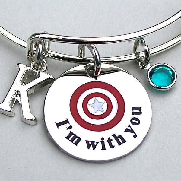 Captain America Jewelry - Etsy