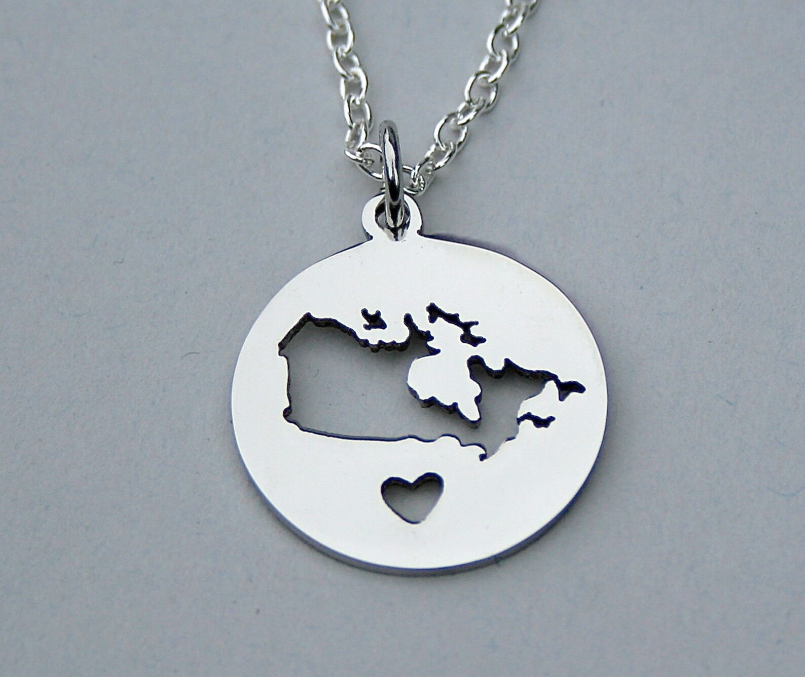 Canada Necklace, Canada Map, Canada Day, Canadian Citizen Gift ...