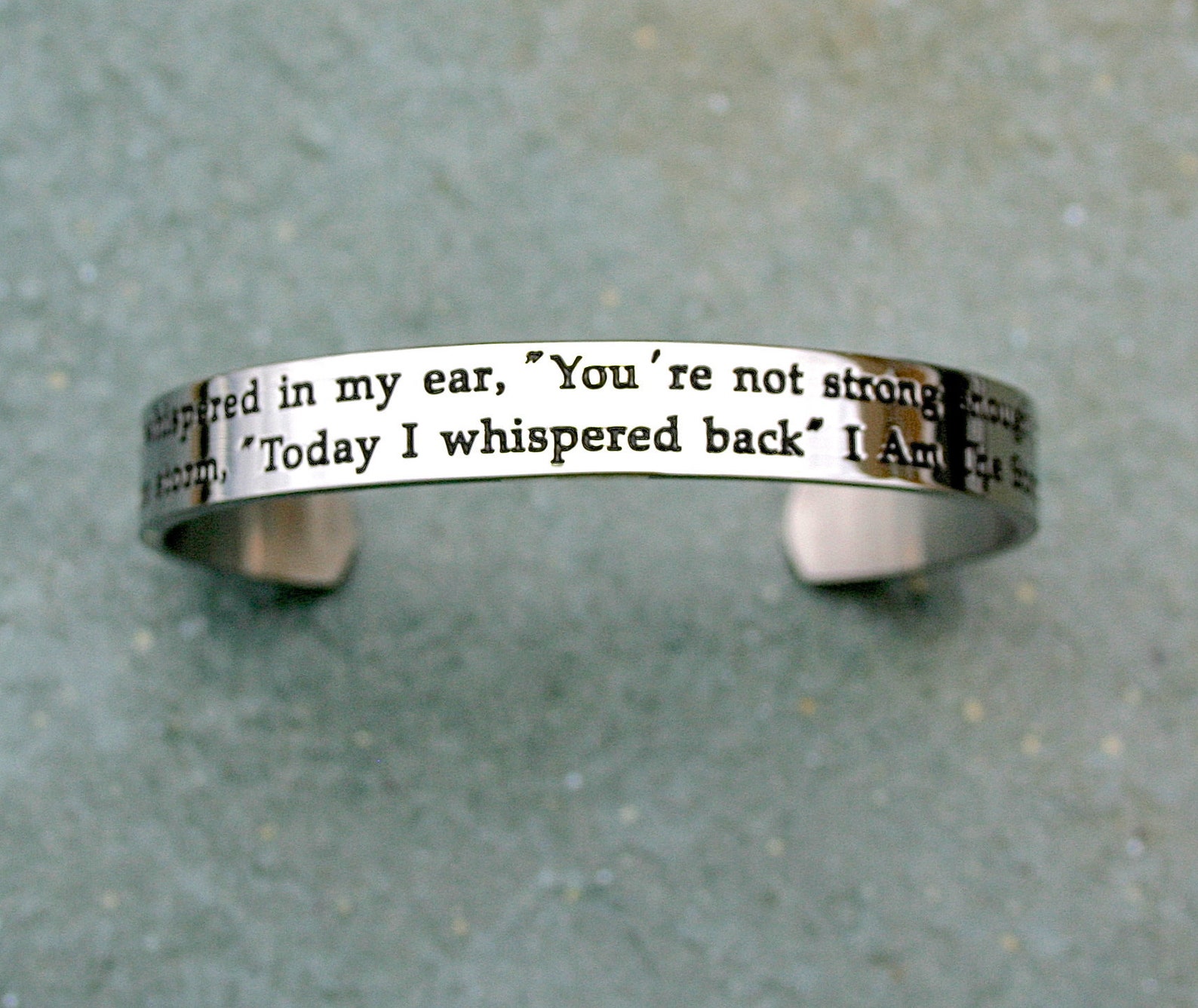 The Devil Whispered in My Ear You're Not Strong Enough to Withstand the ...