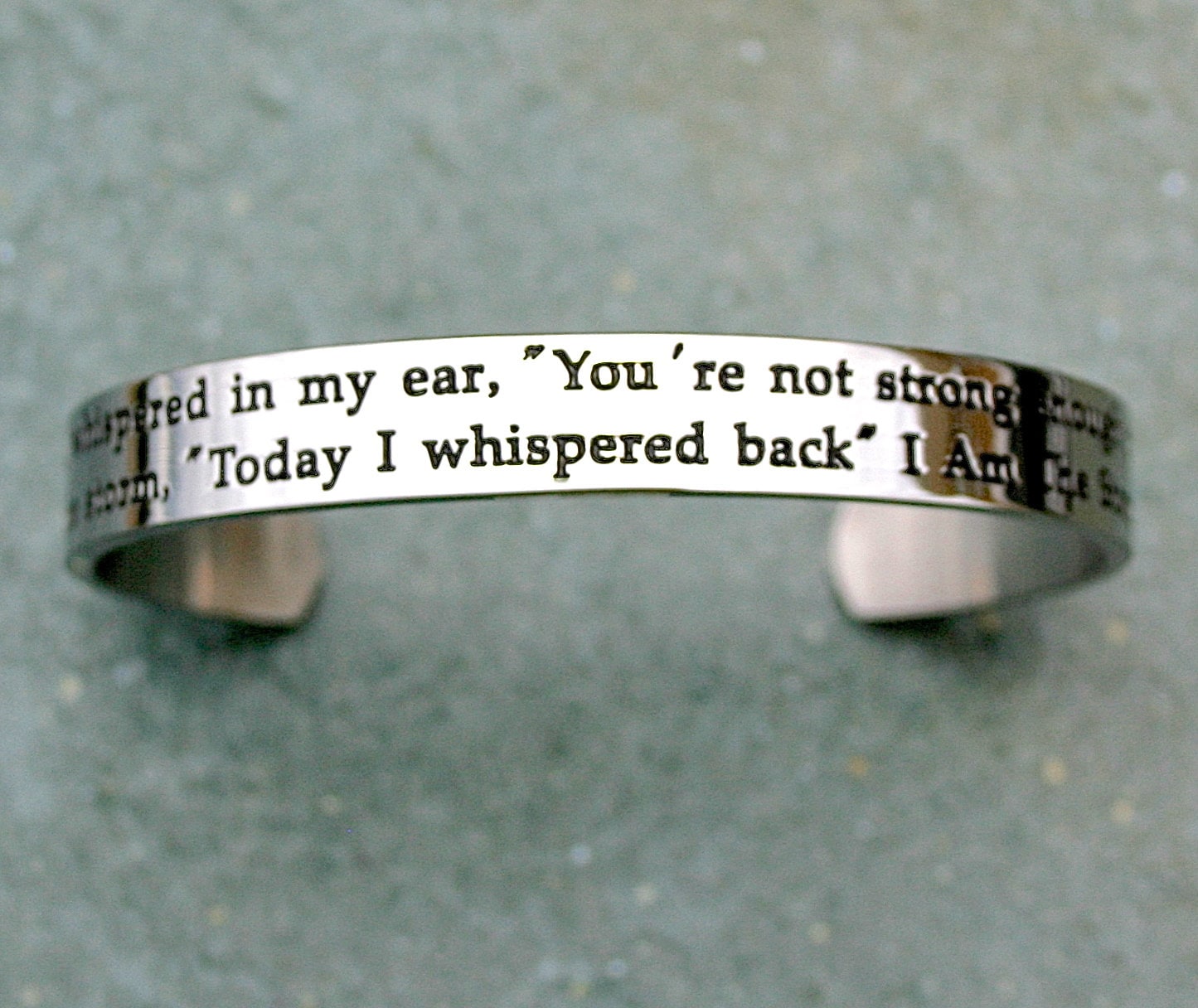 The Devil Whispered in My Ear You're Not Strong Enough to Withstand the ...