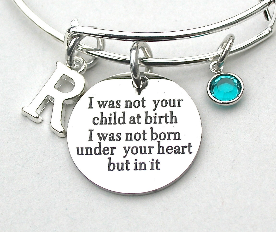 I Was Not Your Child at Birth I Was Not Born Under Your Heart - Etsy
