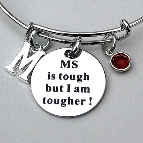 Multiple Sclerosis Awareness Keychain | Etsy