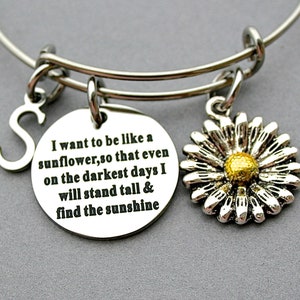 Sunflower-" I Want to Be Like A Sunflower, so That Even on the Darkest ...