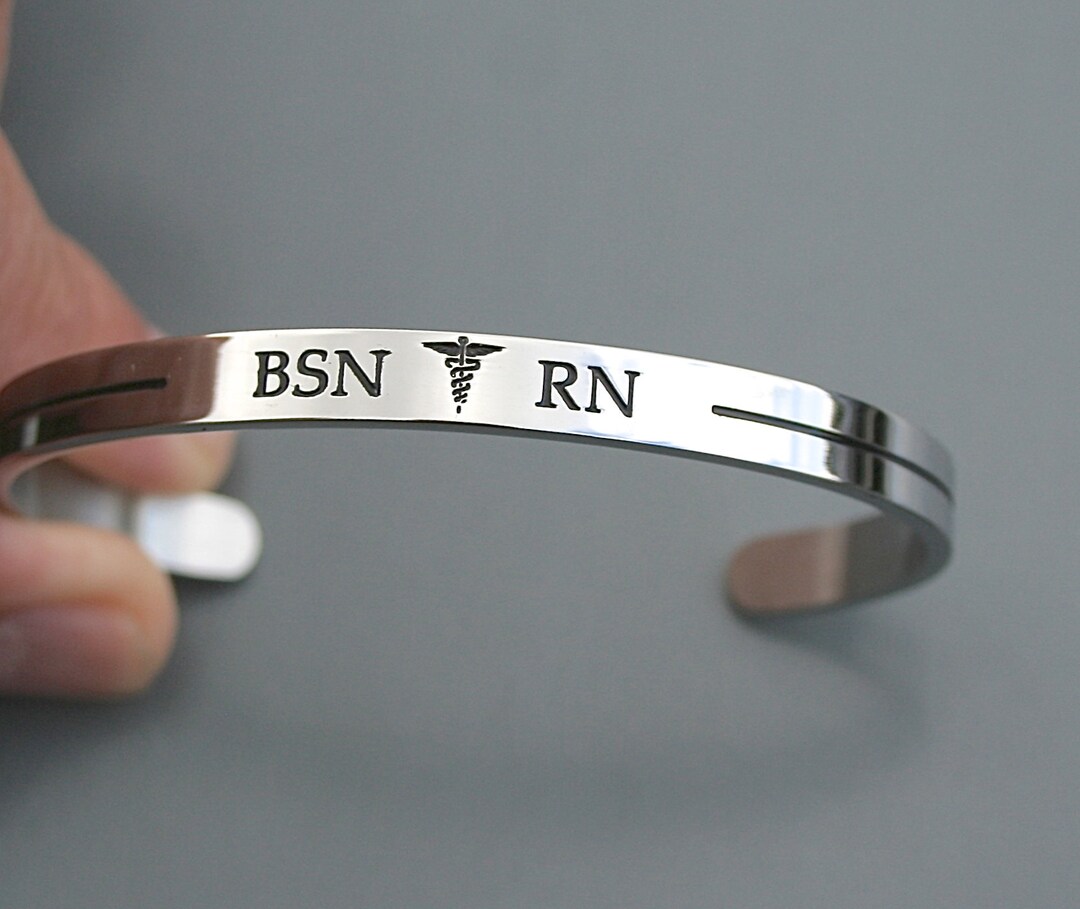 Bachelors of Science Degree in Nursing, BSN Caduceus RN , Stainless ...