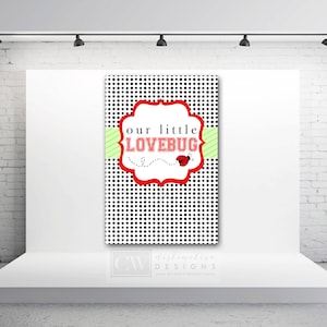 Ladybug Signs - Printable Party Decorations - Lovebug Birthday Party ...