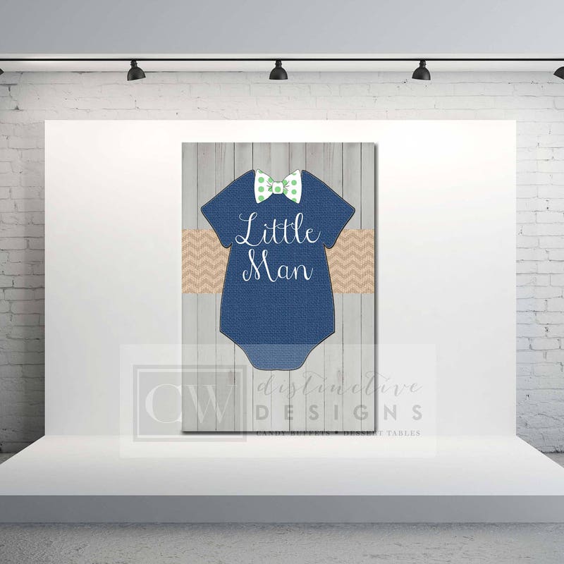 Little Man Backdrop - Etsy