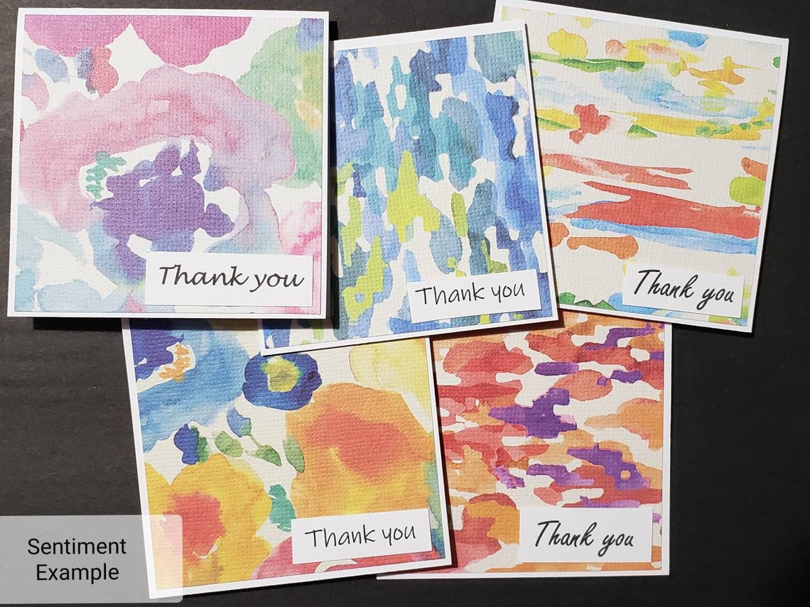 Mini Note Cards 50 Mini Love Notes 3x3 Handmade Mini Cards - Etsy