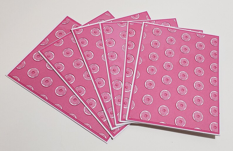 Note Cards With Envelopes 6 Donut Notecards Note Cards With - Etsy