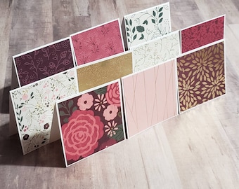 50 Mini Note Cards 2x2 Blank Lunch Box Notes Small Tiny | Etsy