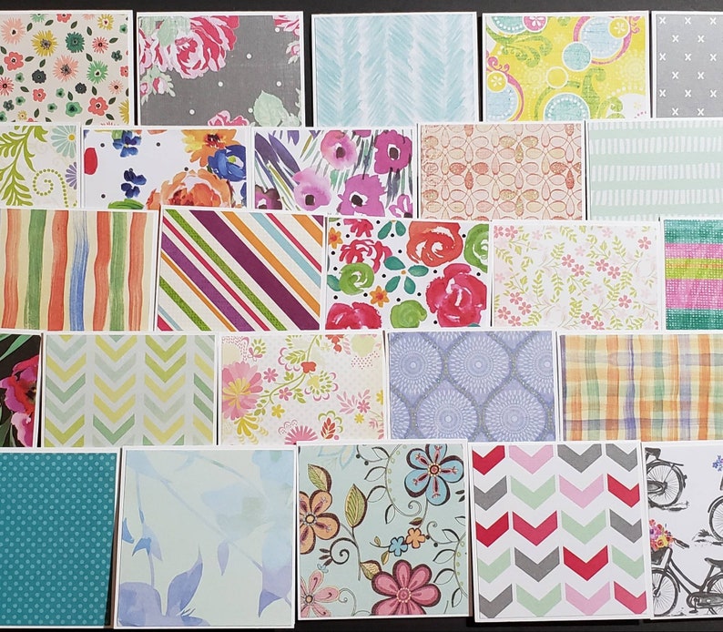 Mini Note Cards 50 Mini Love Notes 3x3 Handmade Mini Cards - Etsy