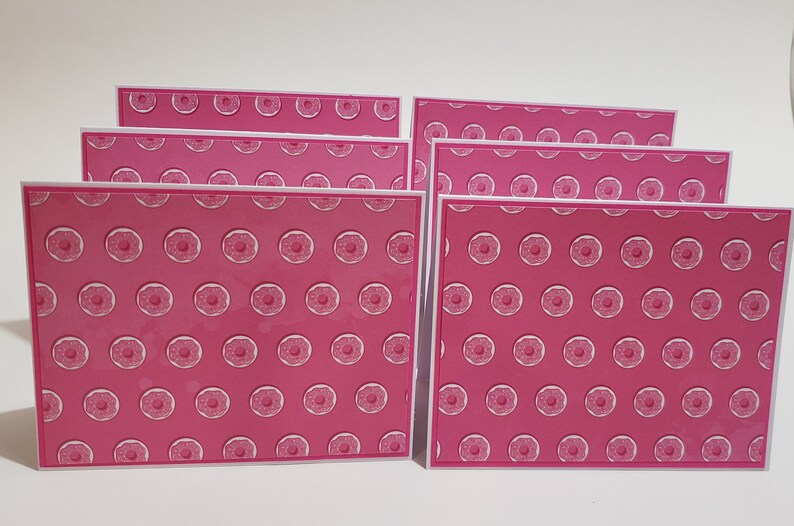 Note Cards With Envelopes 6 Donut Notecards Note Cards With - Etsy