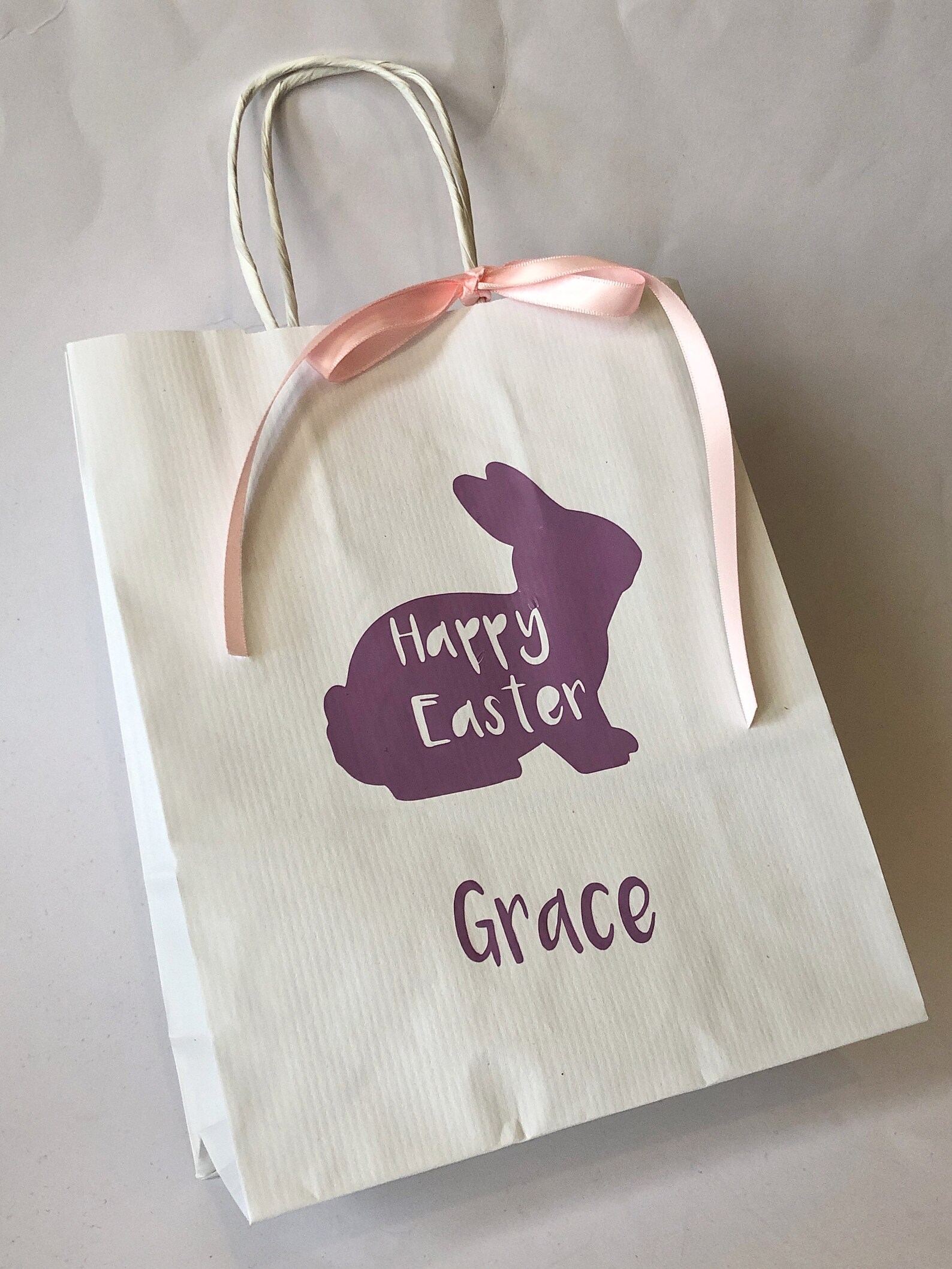 Personalised Easter Bunny Gift Bags Easter Gifts Peter Rabbit - Etsy