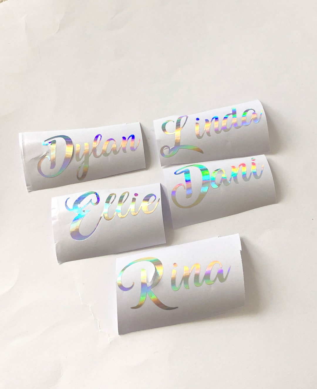 Water Bottle Label, Back to School, Holographic Rainbow Sticker , Gift ...