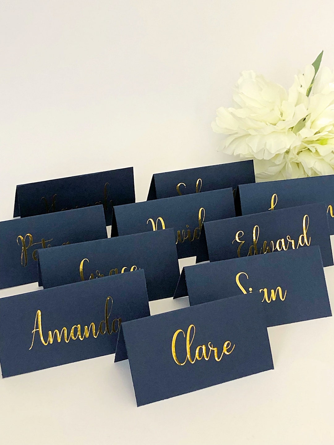 Name Place Cards, Place Cards, Wedding Escort Cards Babyshower Place ...