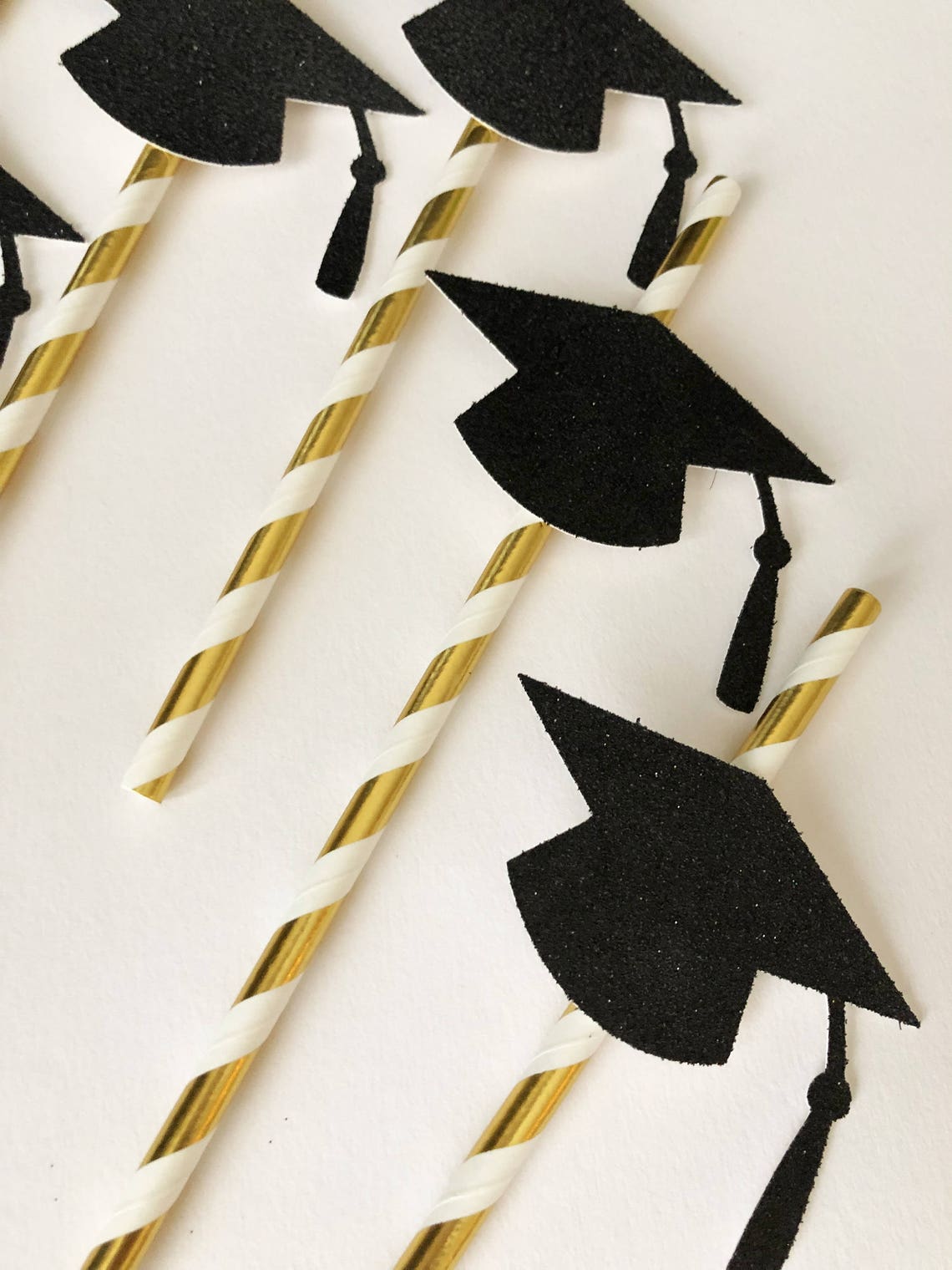 Graduation Party Straws With Toppers Class of 2023 Graduation ...