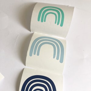 Rainbow Sticker Personalised Name Decal,vinyl Custom Name, Script Font ...