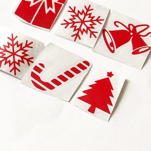 Christmas Crate Stickers, Christmas Eve Box Decal Decal, Vinyl Names ...
