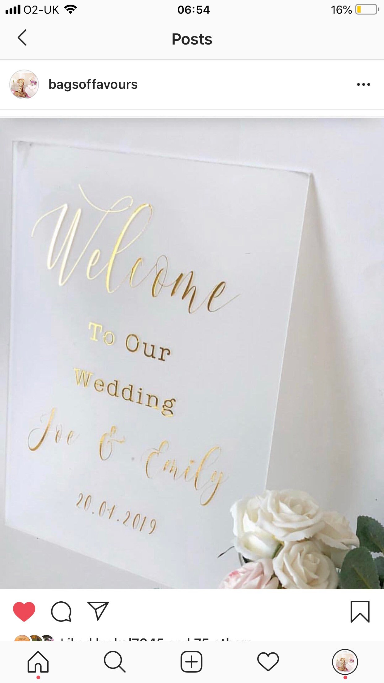 Wedding welcome signA1A2 A3 sign decal vinyl names gold | Etsy