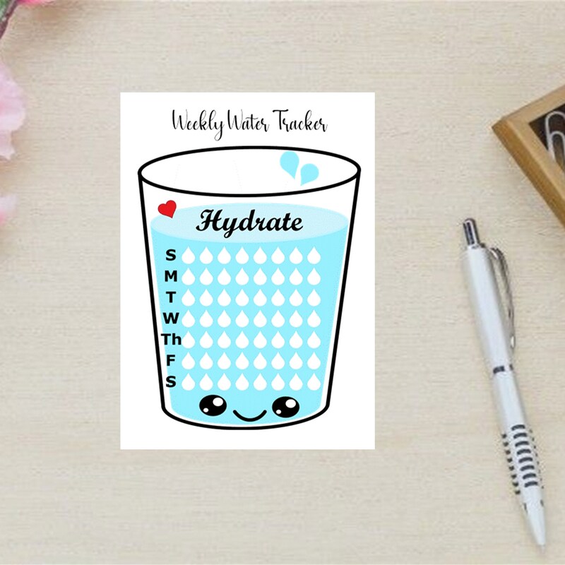 Water Tracking Pad - Etsy