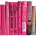 Bundle of Pink Decorative Books by the Foot Color Bundle Pink and ...