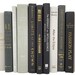 Bundle of Maroon Decorative Books by the Foot Deep Red Decor Book Color ...