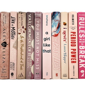 Bundle of Pink Decorative Books by the Foot Color Bundle Pink and ...