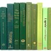Bundle of Green Decorative Books by the Color Green Decor - Etsy