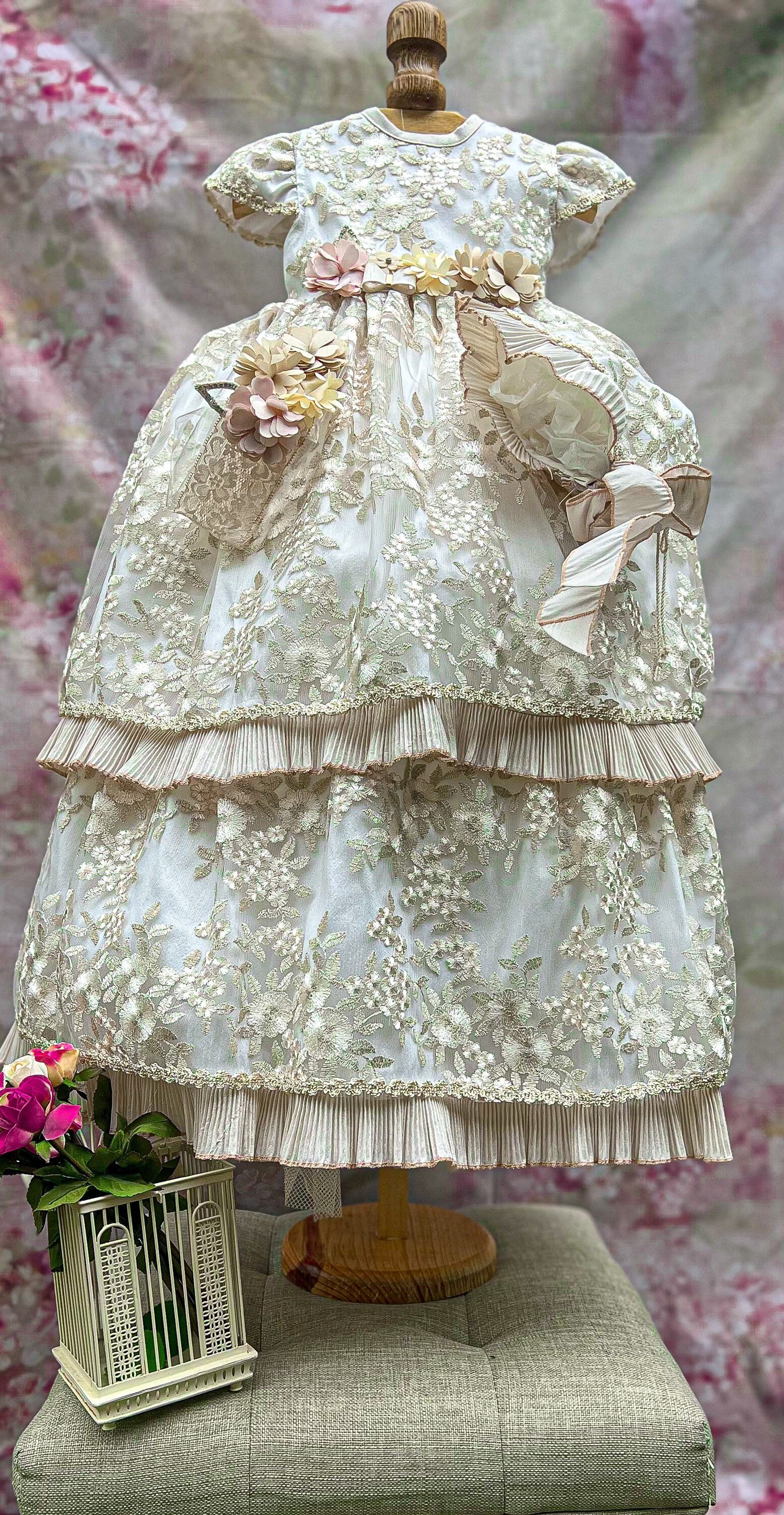 Baptism Baby Girl Dress - Etsy