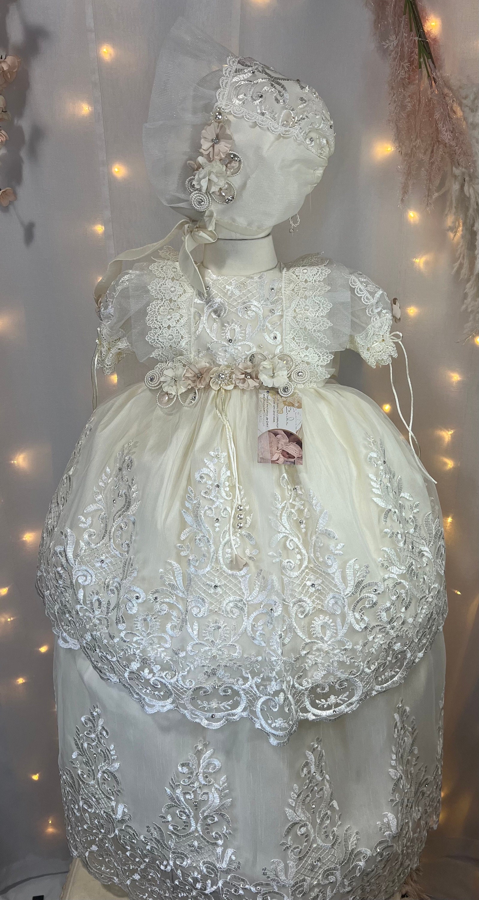 Baptism Baby Girl Dress - Etsy