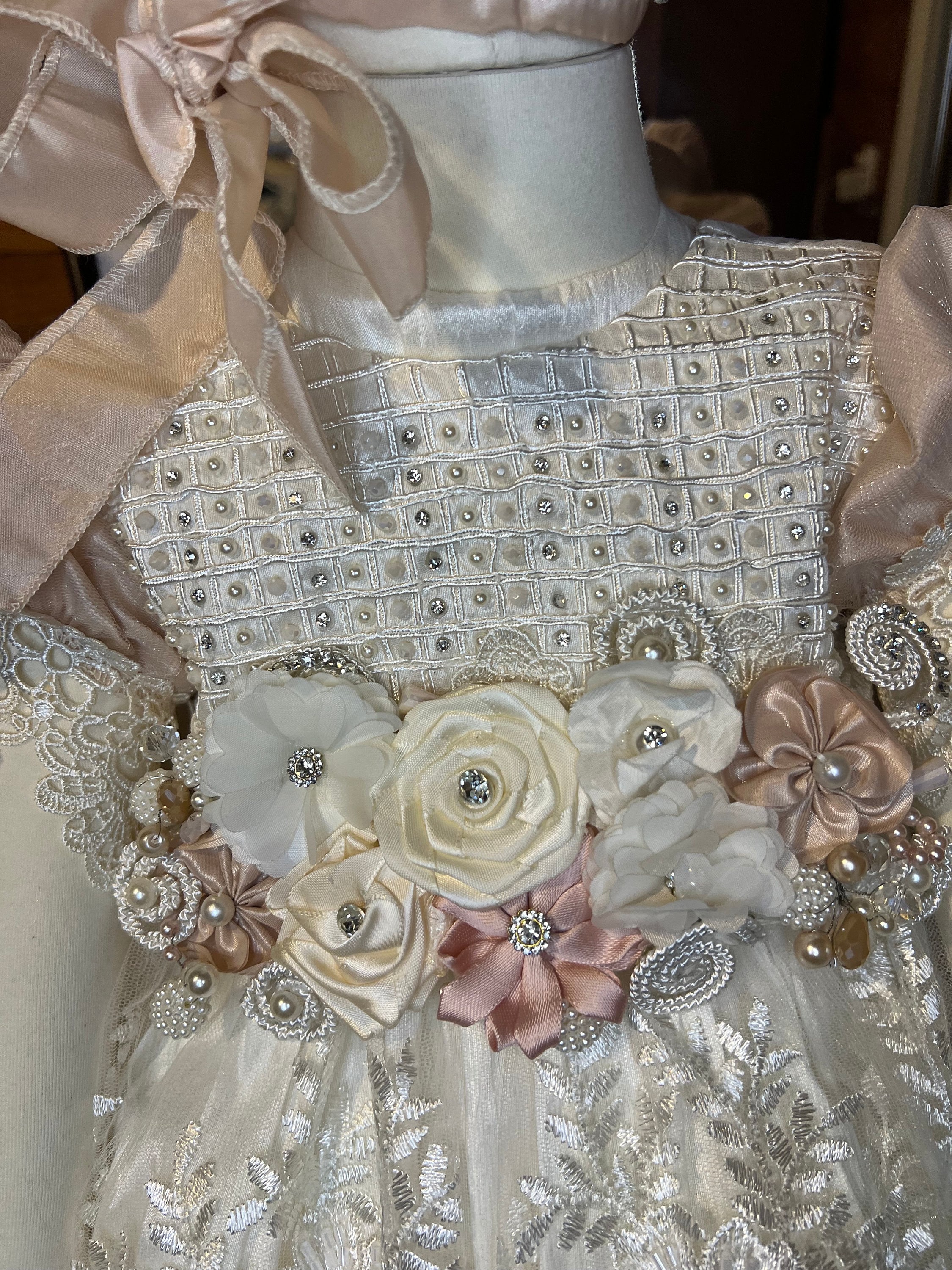 Baptism Baby Girl Dress - Etsy