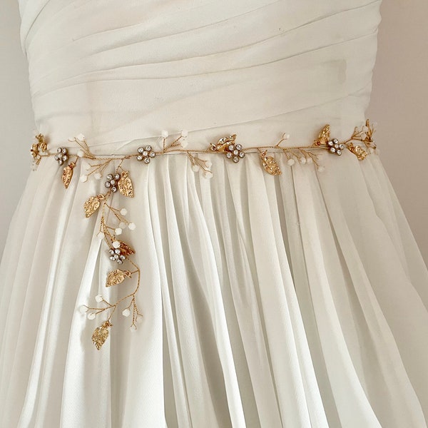 Floral Bridal Sash - Etsy