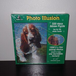 Photo Illusion 550 Piece Jigsaw Puzzle by IronWorks | Etsy