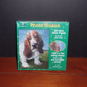 Photo Illusion 550 Piece Jigsaw Puzzle by IronWorks | Etsy