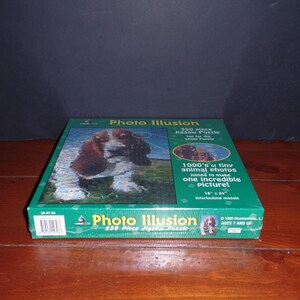 Photo Illusion 550 Piece Jigsaw Puzzle by IronWorks | Etsy