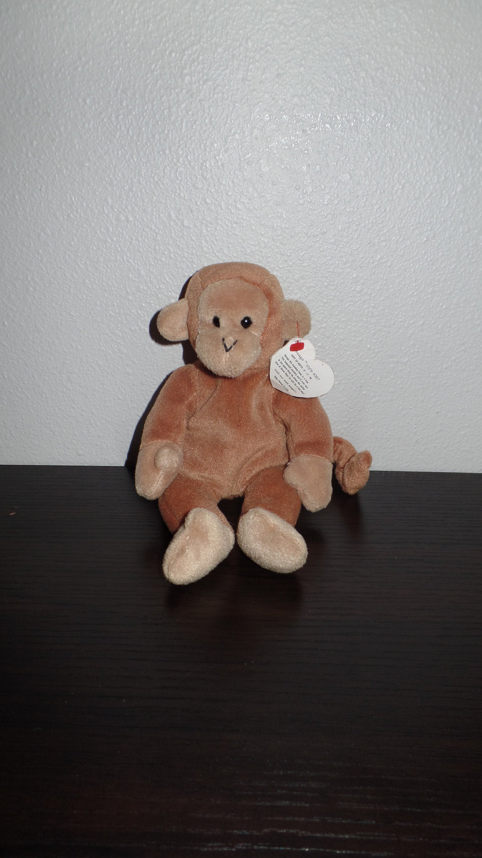 Bongo the Monkey Beanie Baby Estilo Original 4067 | Etsy