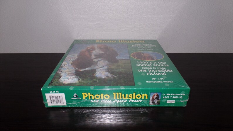 Photo Illusion 550 Piece Jigsaw Puzzle by Ironworks | Etsy
