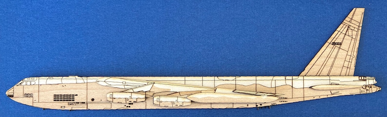 B-52 Stratofortress Wood Model - Etsy