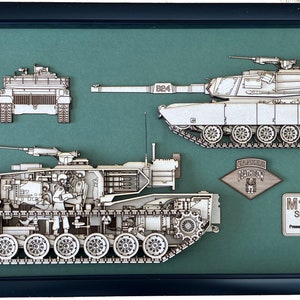 M1a2 Abrams Tank Model - Etsy