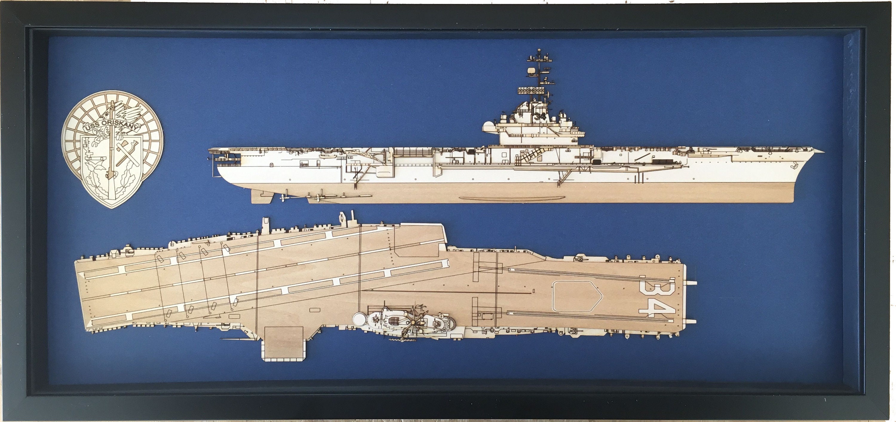 USS Oriskany CV-34 CVA-34 - Etsy