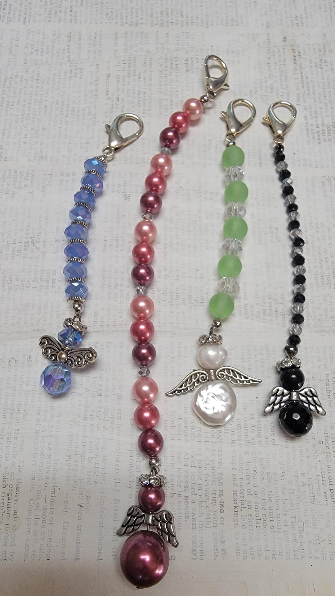 Angel Keychain - Etsy
