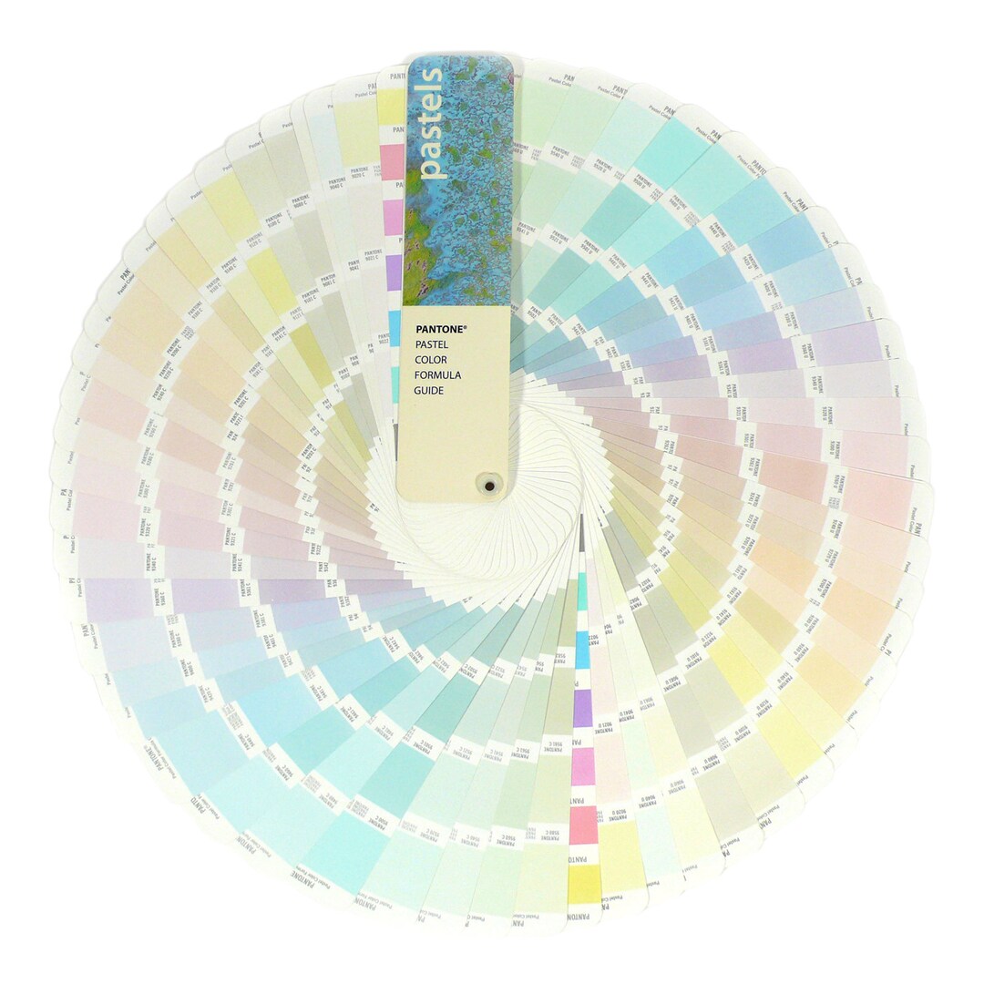 Pantone Pastel Color Formula Guide / Swatch Fan 1990 - Etsy