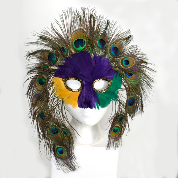 Feather Mask - Etsy